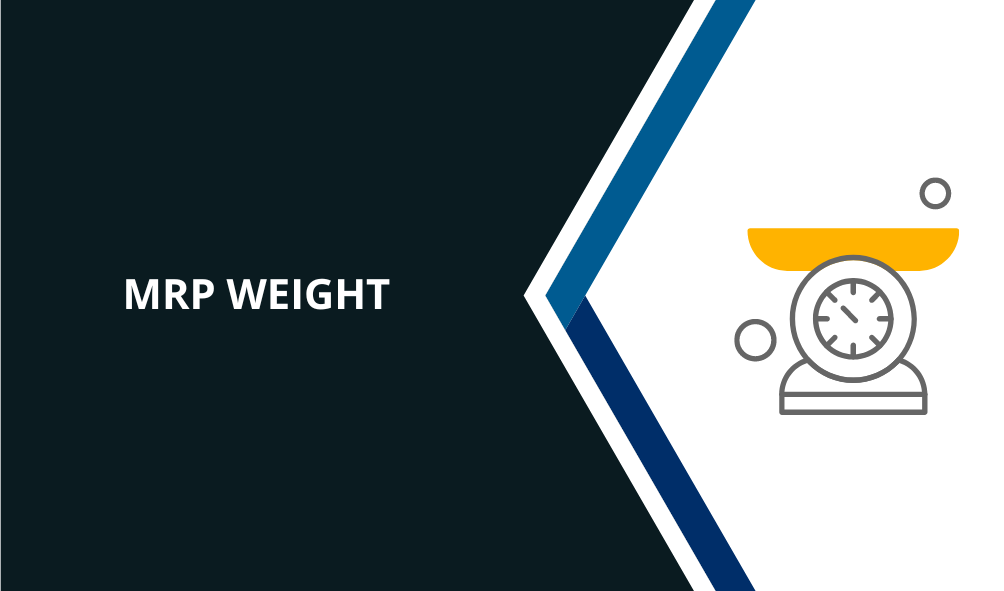 User Guide: Manufacturing Weight Management