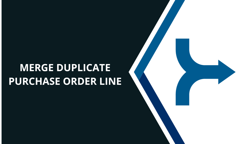 Auto Merge Duplicate Purchase Order Line