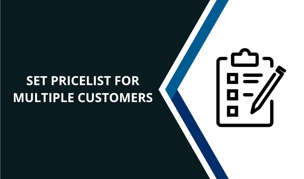 Set Pricelist For Multiple Customers